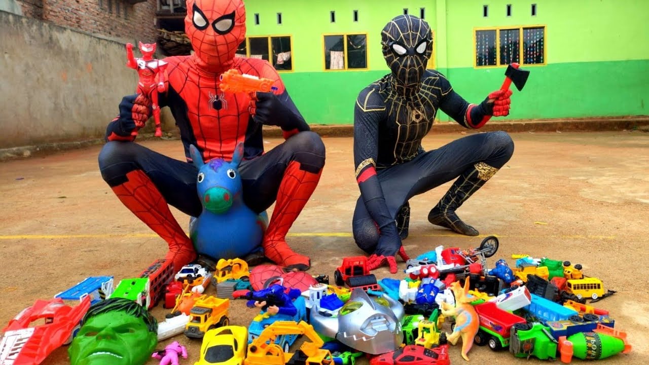McQueen, Bima X, Hulk, Mobil Balap, Bus Tayo - YouTube