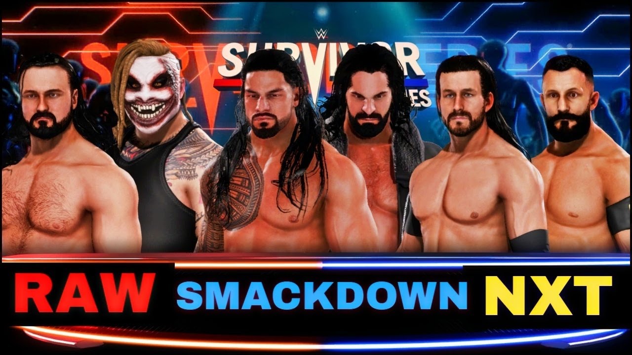 WWE 2K20 'RAW VS SMACKDOWN VS NXT' Special Theme Gameplay | WWE 2K20 ...