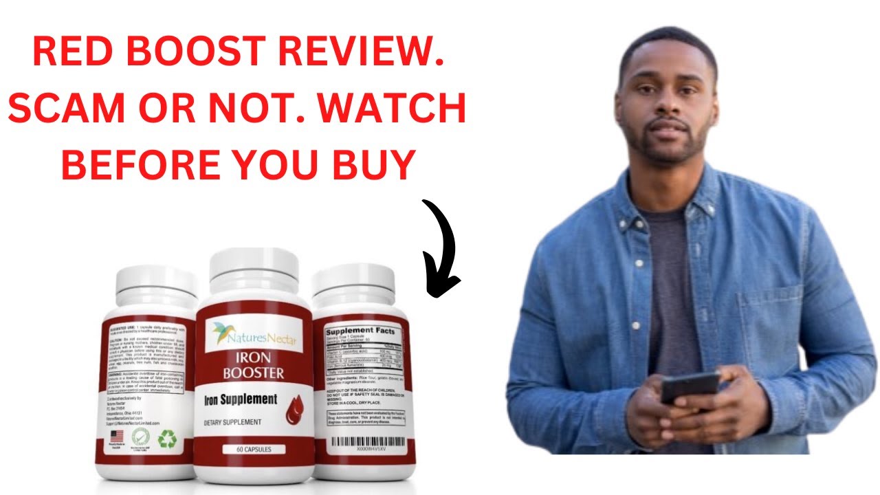 Red Boost Supplement Review | Watch Before You Buy RED BOOST - ⚠️ ...