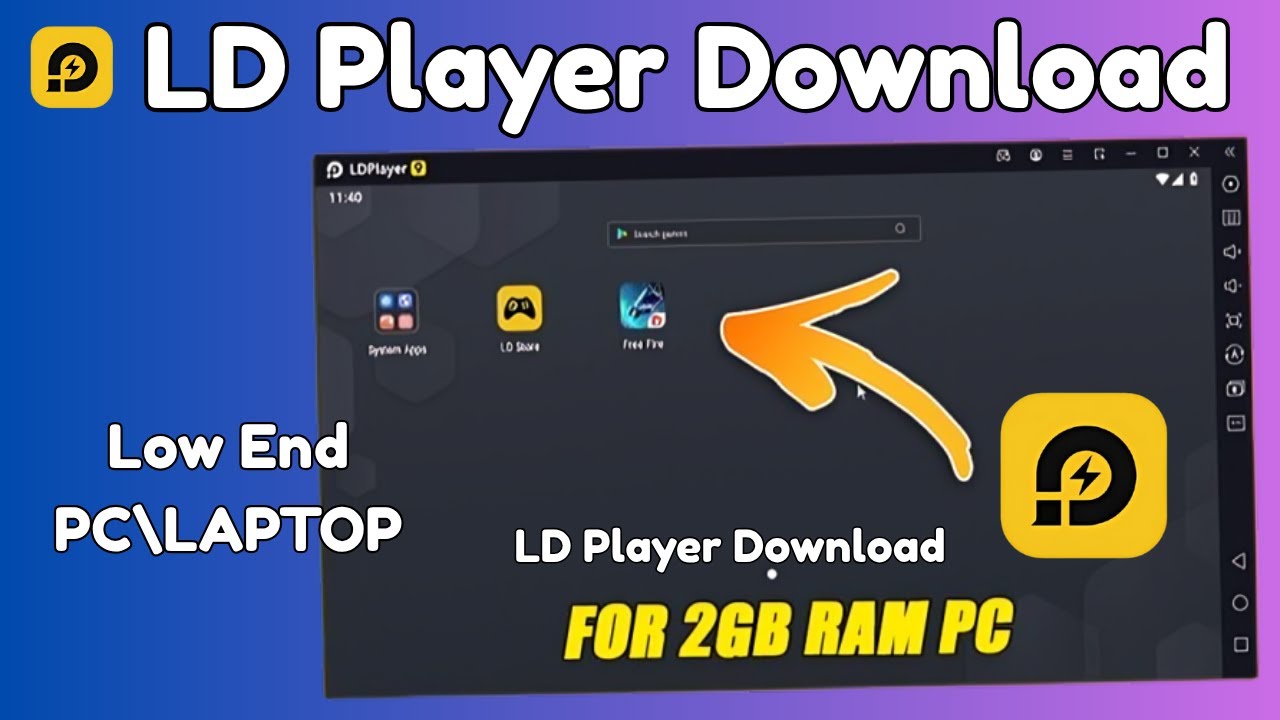 How To Download LD Player In Low PC | LD Player FOR PC | Install In PC | LD Player Best Emulator ...