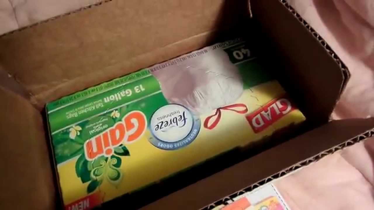Bzz Agent Glad Gain with Febreze trash bags - YouTube