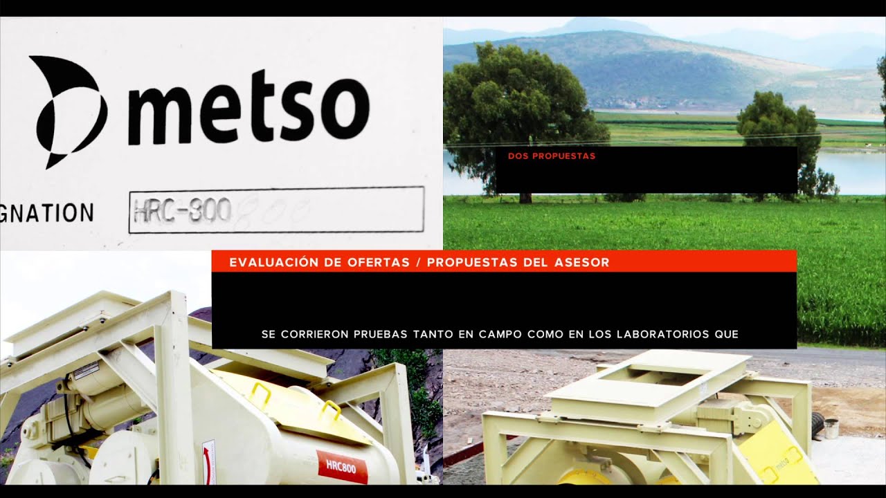 SITSA - 1er HRC 800 Metso en México - YouTube