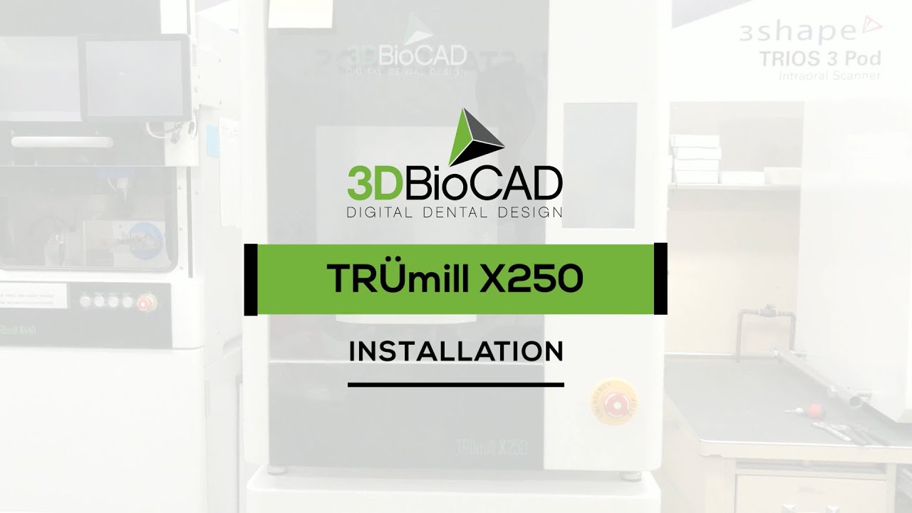 TRÜMILL X250 Installation l 3DBioCAD - YouTube