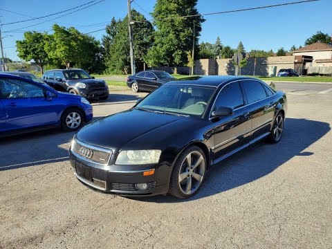 2004 Audi A8 L - 4.2L quattro AWD LWB (London, Ontario) - YouTube