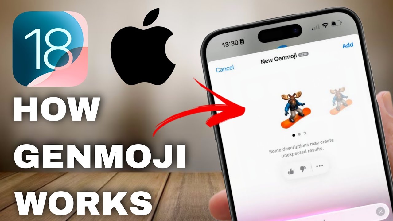 How to Use Genmoji on iPhone (explained) - YouTube