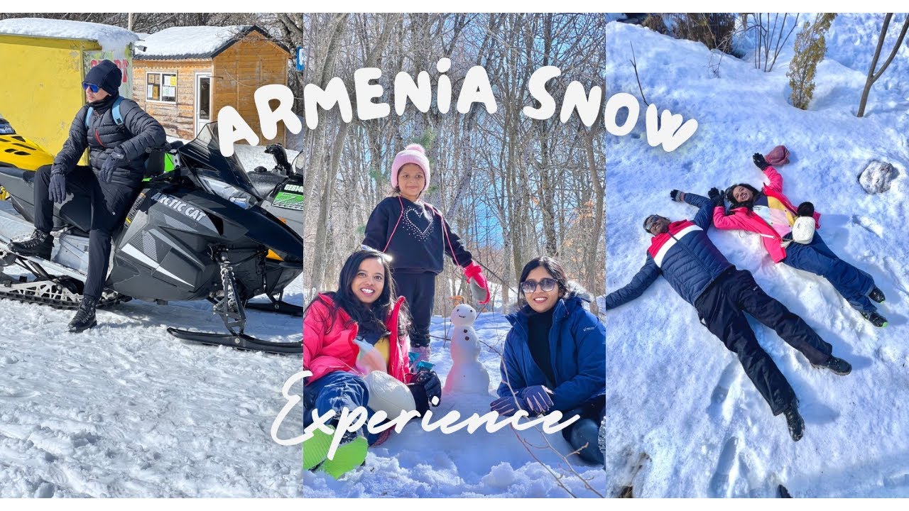 First Snow Experience in Armenia | ആദ്യത്തെ മഞ്ഞു എക്സ്പീരിയൻസ് ...