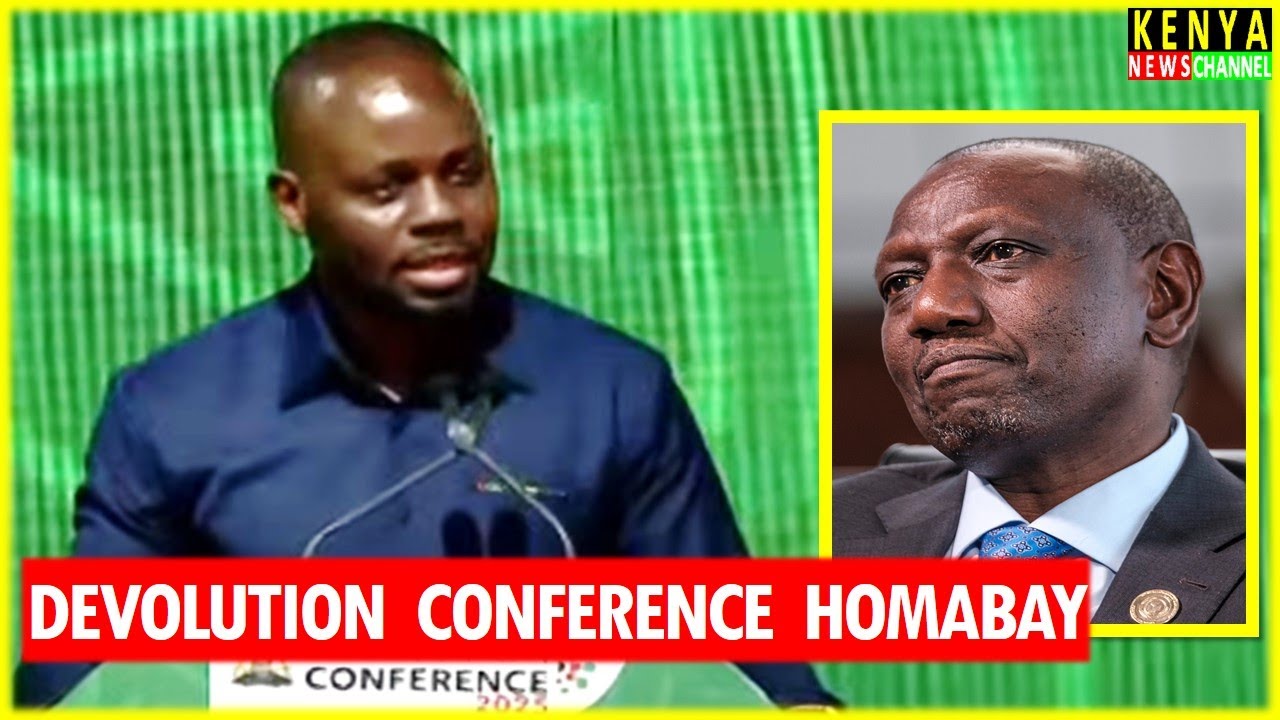 THIS MAN IS BRILLIANT! Senator Kajwang addresses Ruto at Homa Bay ...