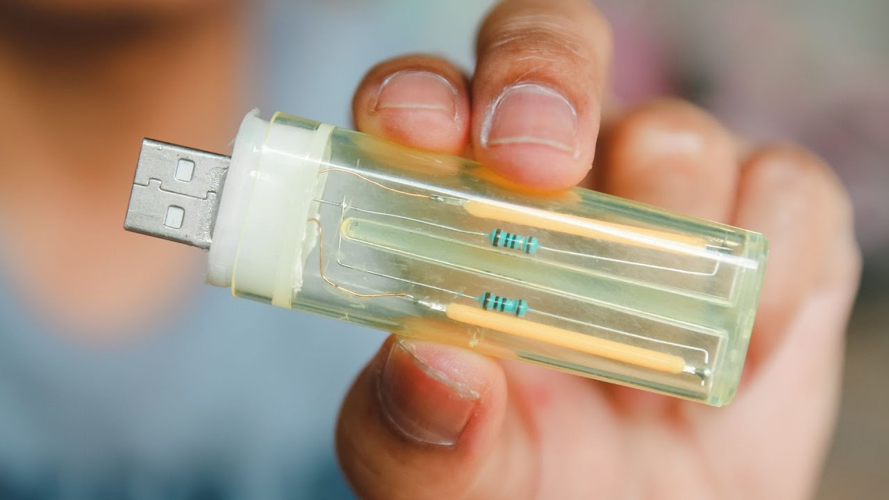 USB led light from Old lighter(DIY). - YouTube