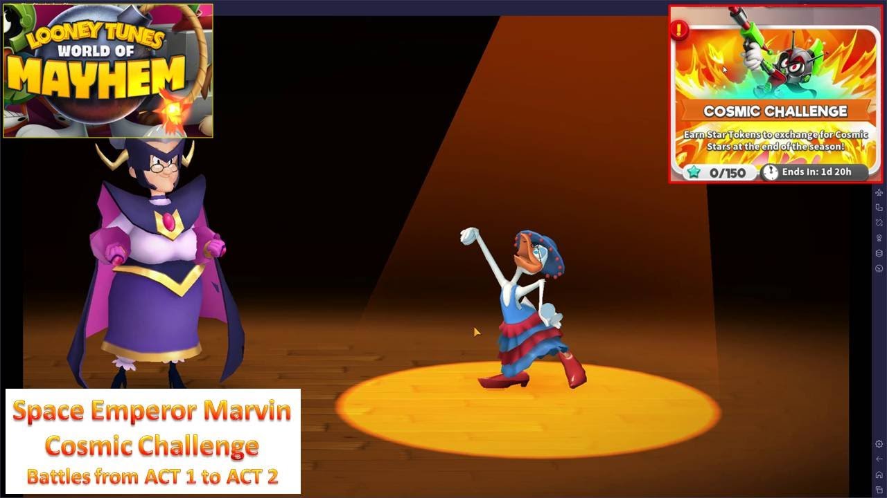 Looney Tunes World of Mayhem - Space Emperor Marvin Event - Cosmic ...