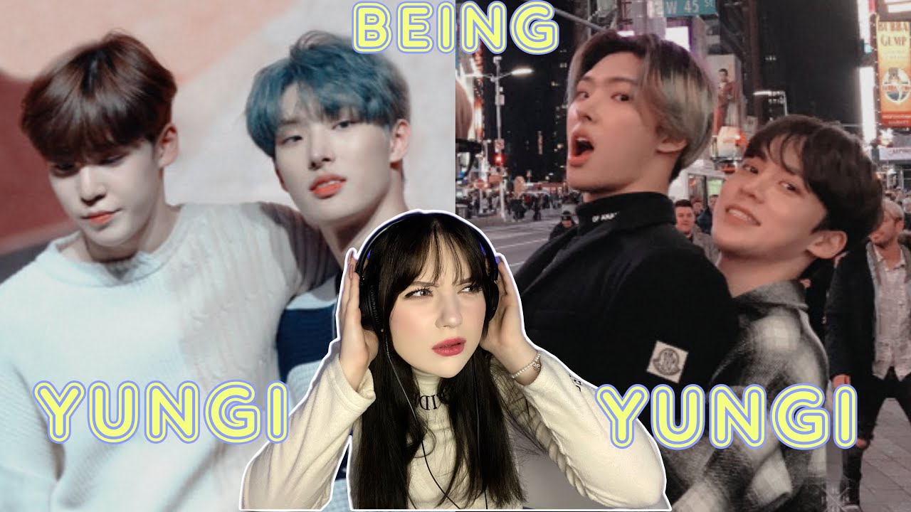 REACTING TO YUNHO AND MINGI OF ATEEZ | YUNGI - YouTube