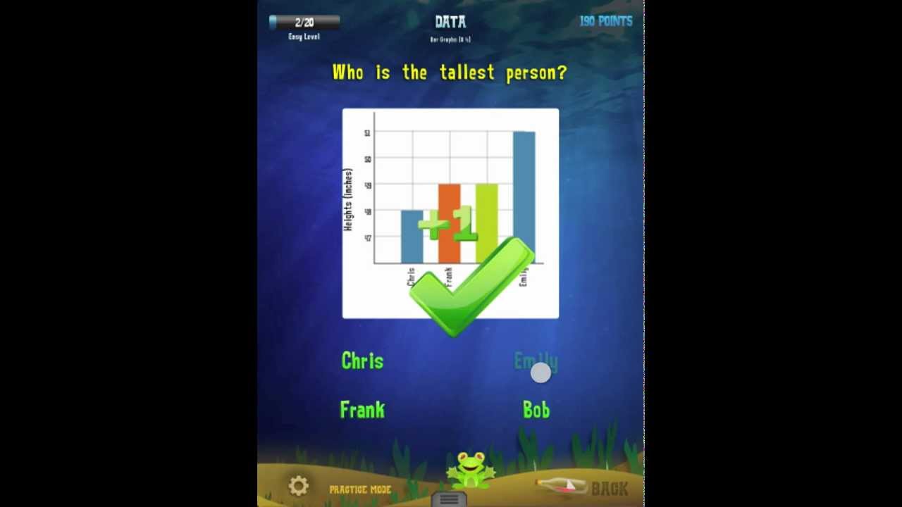 Create a Bar Graphs - Data : 2nd Grade Splash Math App - YouTube