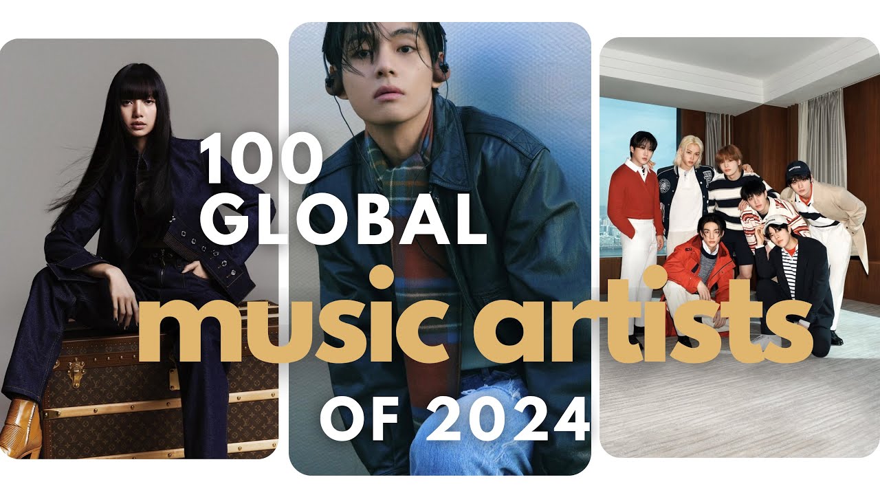 100 Global Music Artists of 2024 | The Global Choice 2024 - YouTube