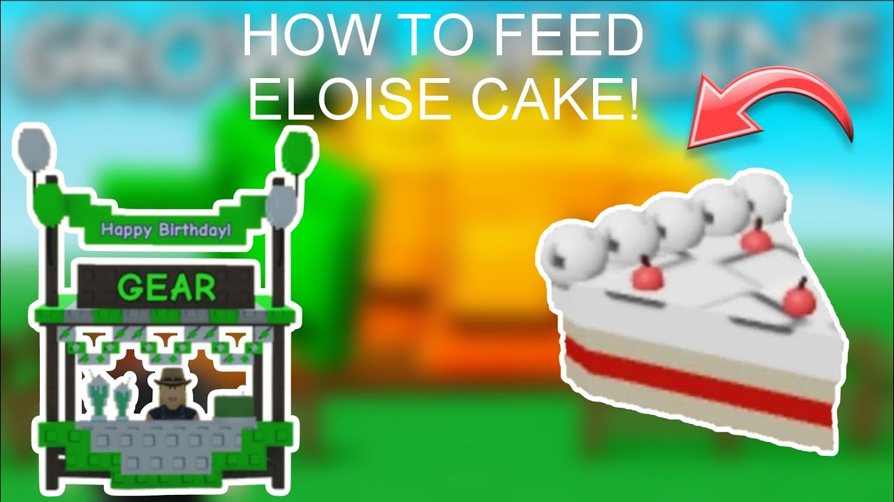 HOW TO FEED ELOISE CAKE AND GET REWARDS IN GROW A GARDEN! (Roblox ...