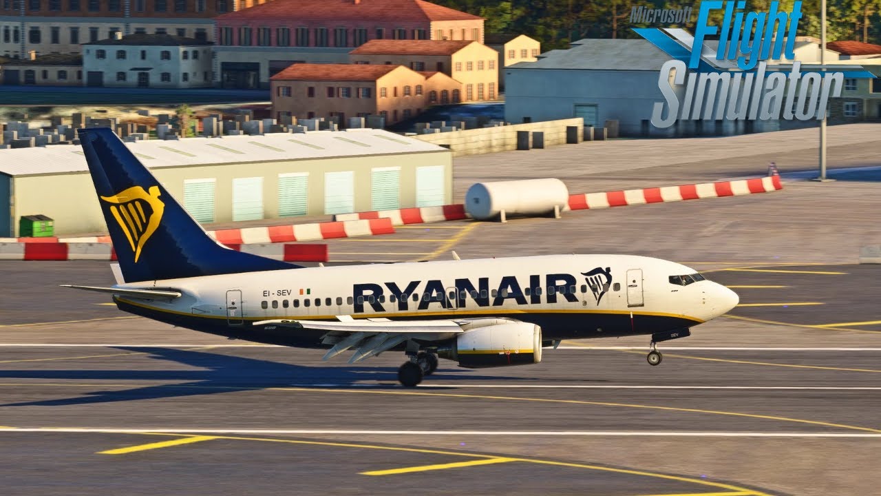 MSFS ULTRA REALISM | B737-600 landing at Gibraltar - YouTube