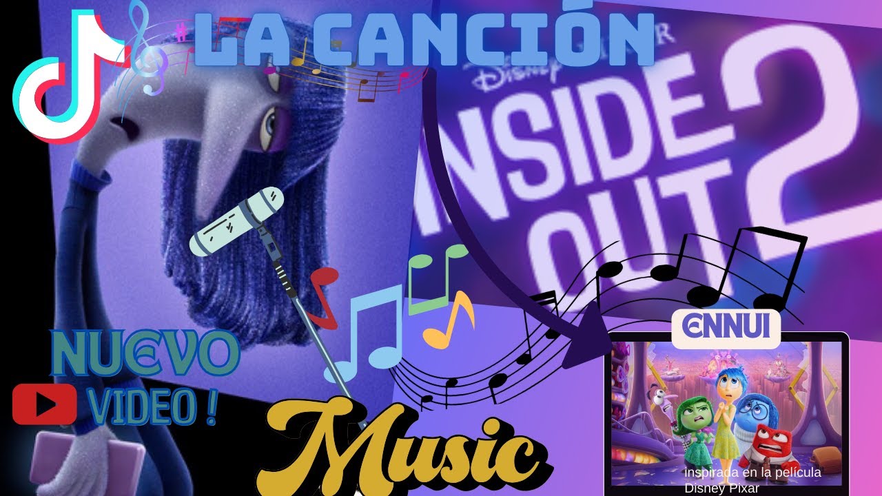 La Canción de Aburrimiento 🎶(Ennui) | Intensamente 2 - Del Revés 2 ...