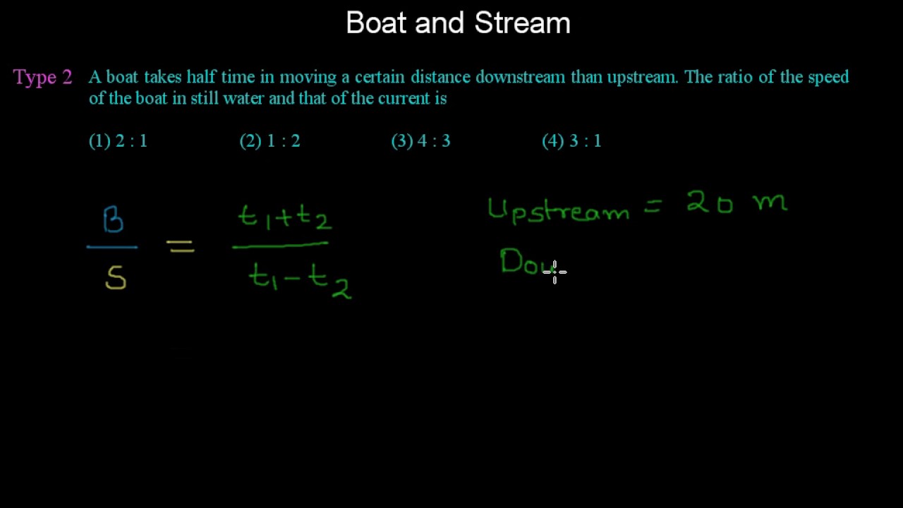 Boat and Stream Type 2 - YouTube