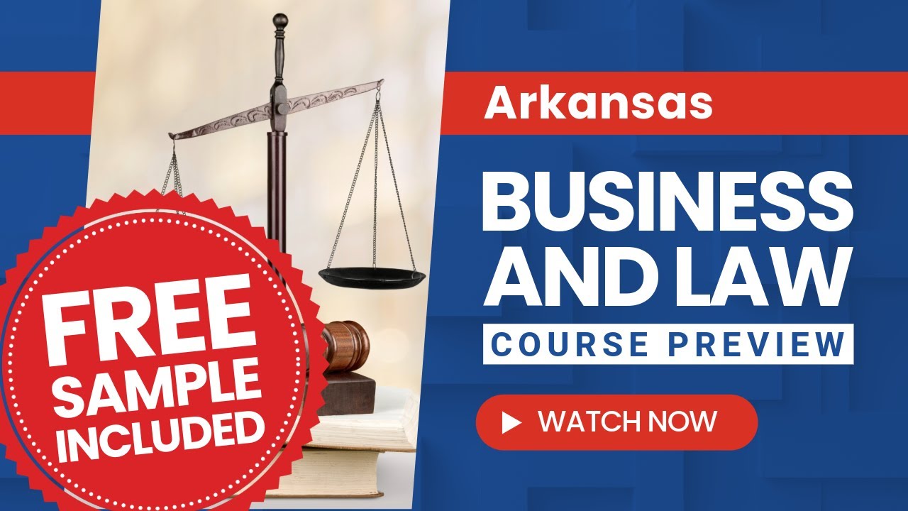 Arkansas Business & Law Exam Prep: Mini Course Breakdown + Sample ...