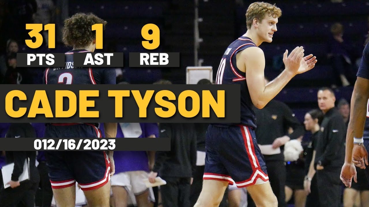 Cade Tyson Belmont Bruins 31 PTS 9 REB 1 AST vs Samford Bulldogs - YouTube
