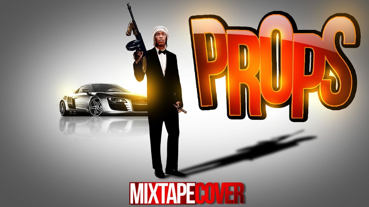 How To Make & Create Mix-tape Cover Props in Photoshop Adobe CS6 PSD ...