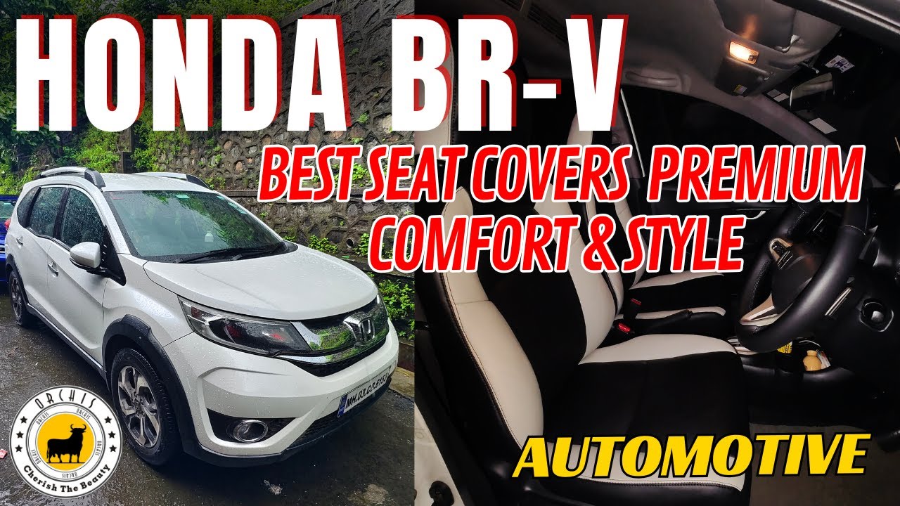 Honda BR-V Customized Interior Upgrade | BR-V Premium Leather Seat ...