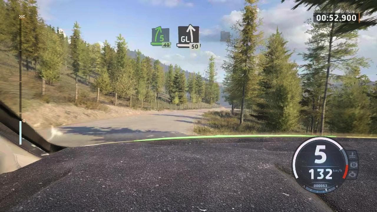 EA SPORTS WRC test frein à main - YouTube