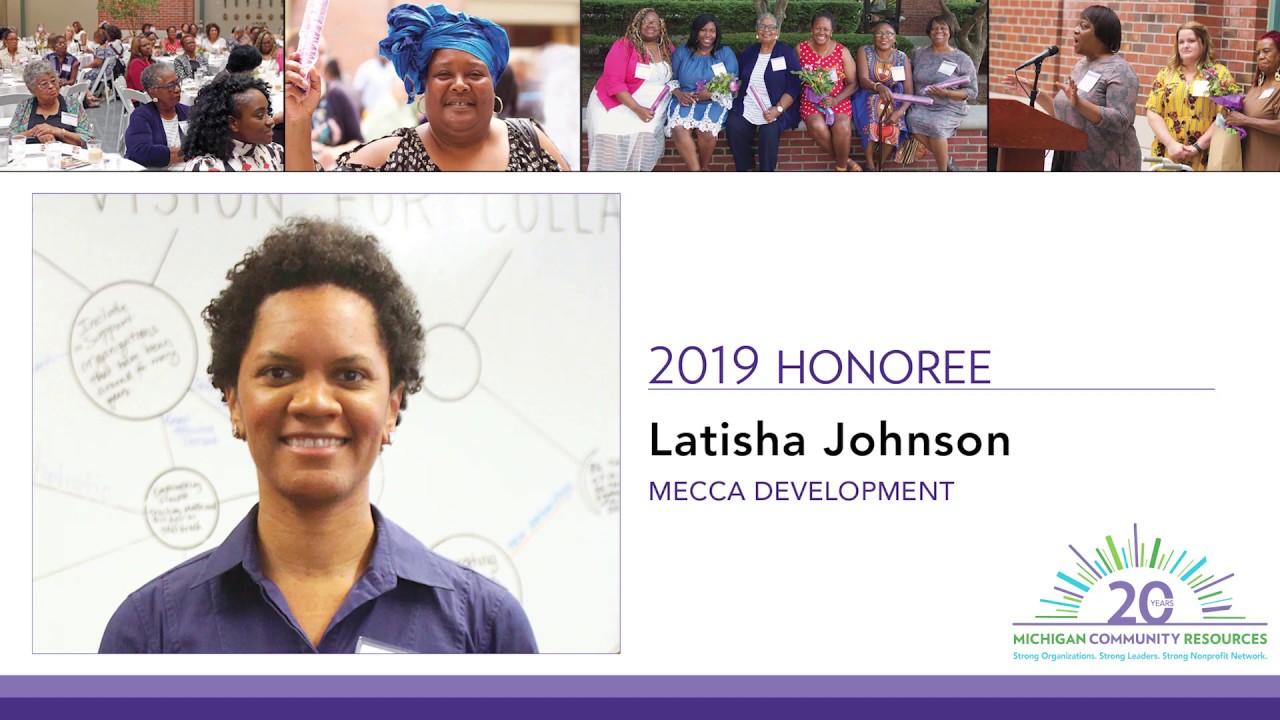 5th Annual Power of One Dedicated Woman: Latisha Johnson - YouTube