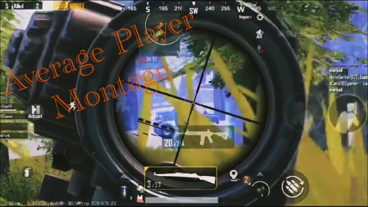 Average-Player-PUBG-Montage - YouTube