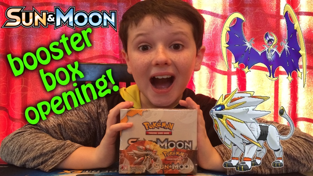 Opening a Pokemon Sun & Moon BOOSTER BOX - A TON of Amazing pulls ...