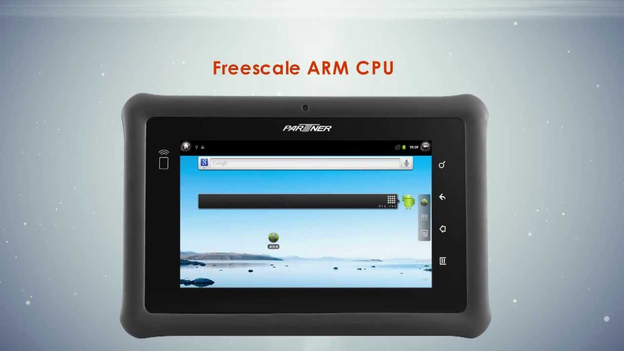 Partner Tech EM-70B Enterprise Tablet - YouTube