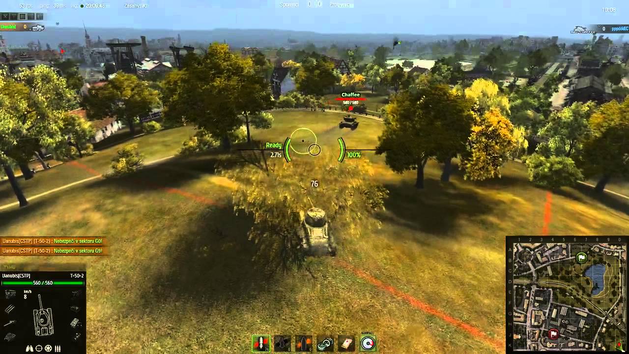 World of Tanks sobotní speciál ! mapy - Velký park, Přístav a Dálnice ...