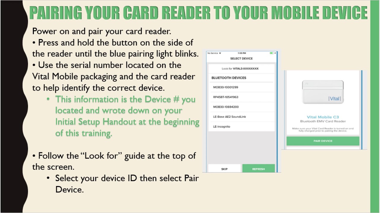Vital Mobile Credit Card Processing - YouTube