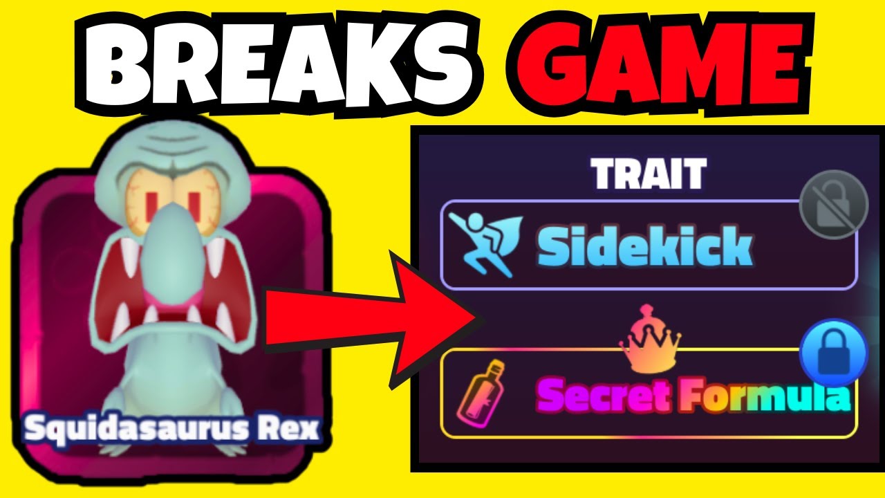 We make SQUIDASAURUS REX OP in SpongeBob tower defense - YouTube