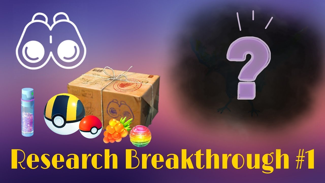 Pokemon Go - 1st Research Breakthrough Reward - YouTube