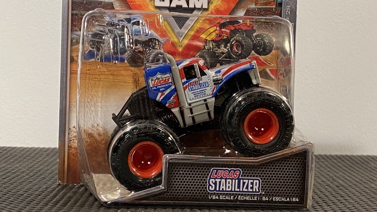 Spin Master Monster Jam LUCAS STABILIZER Series 29 - YouTube