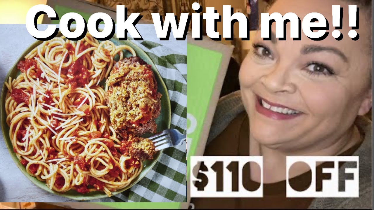 Cook with me!! Meatloaf Parm from Hello Fresh + $110 off - YouTube