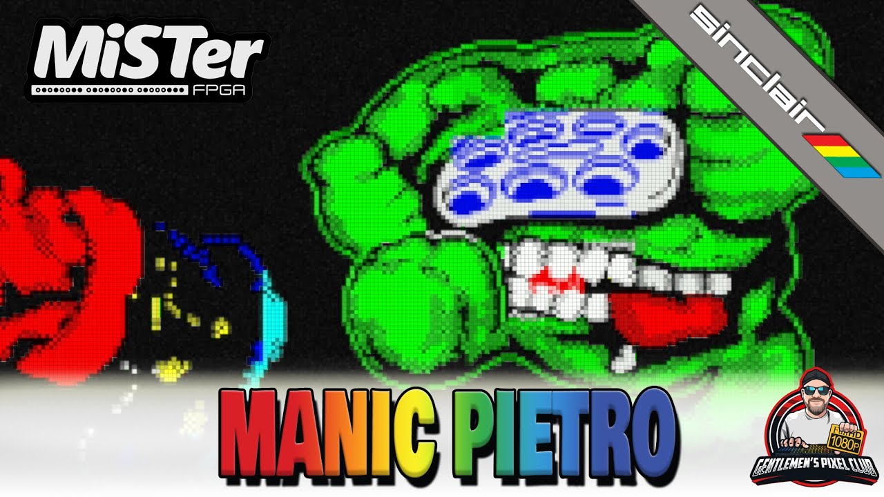 Manic Pietro / MiSTer FPGA / Sinclair Spectrum - YouTube