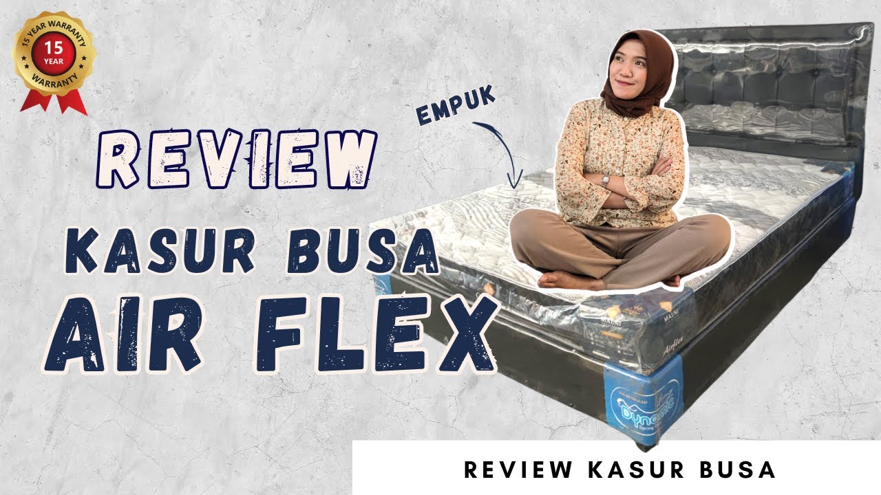 MENDING BELI KASUR BUSA INI! KASUR BUSA AIR FLEX, HARGA TERJANGKAU ...