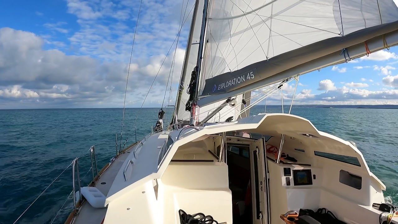 Snow Gum - Champagne Sailing - Garcia Exploration 45 - YouTube