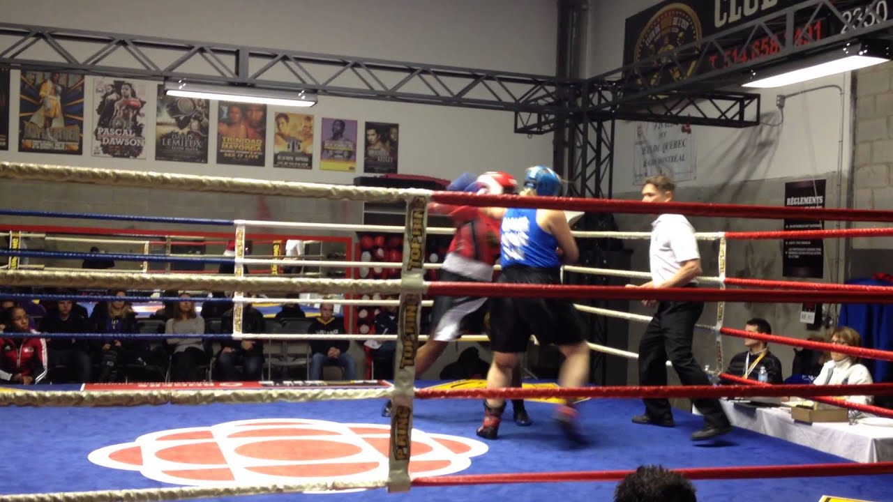 Nadia vs beaver boxing club girl partie 2 - YouTube