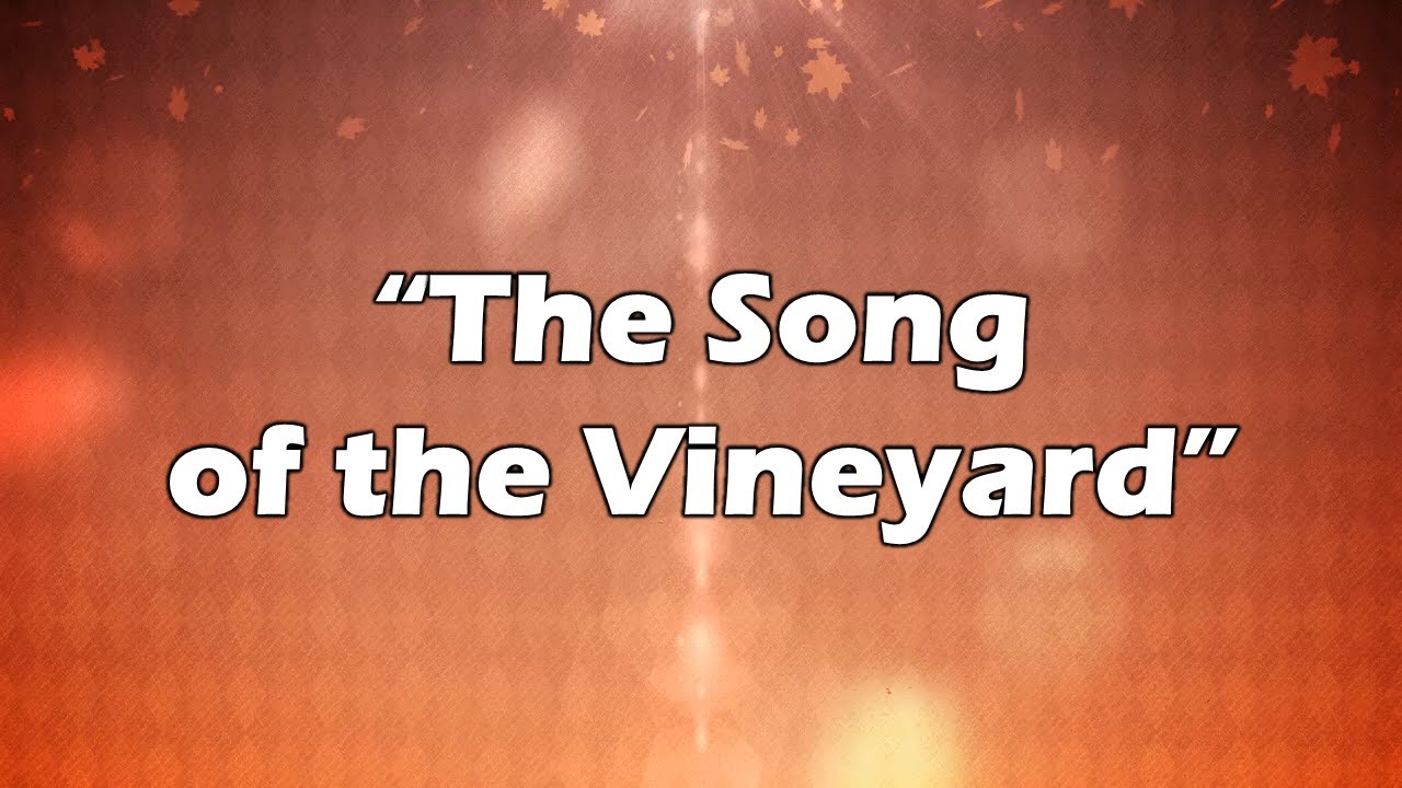 “The Song of the Vineyard” 8:30am Traditional Service - YouTube