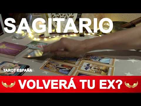 SAGITARIO ♐️ VOLVERÁ TU EX? HABRÁ RECONCILIACIÓN? 💖HOY TAROT AMOR