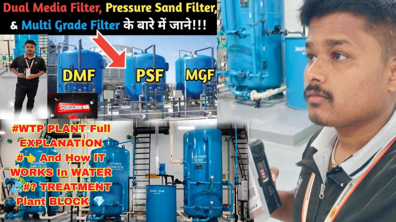 #WTP PLANT Full EXPLANATION #👈 And How IT WORKS In WATER 💦#? TREATMENT ...