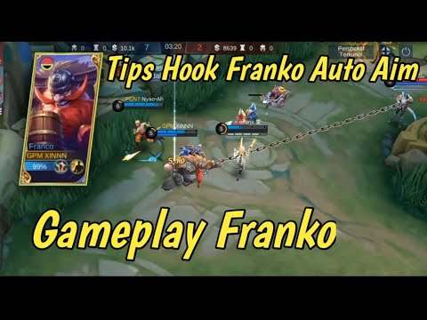 Cara main Franko terbaru Tutorial gameplay hook Franko Tips Jago Franko-Mobile Legends - YouTube
