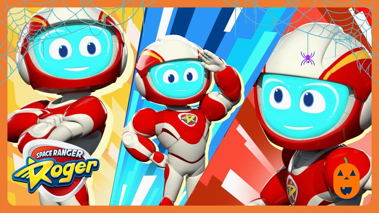 🎃 Halloween Blast Off! 🚀 Space Ranger Roger 🎃 WildBrain Robots - YouTube