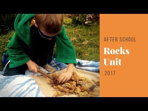 Afterschooling Blog: Rock Investigation + Easy DIY Dig-&-Discover