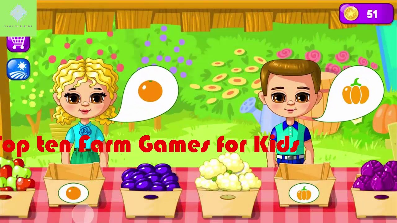 Top ten Farm Games for Kids, the best of Farm Games, Funny Game for Kid ...