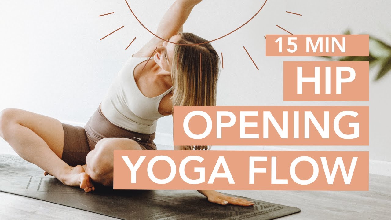 HIP MOBILITY FLOW | 15 MINUTE YOGA | AT HOME | THE MOON SISTERS - YouTube
