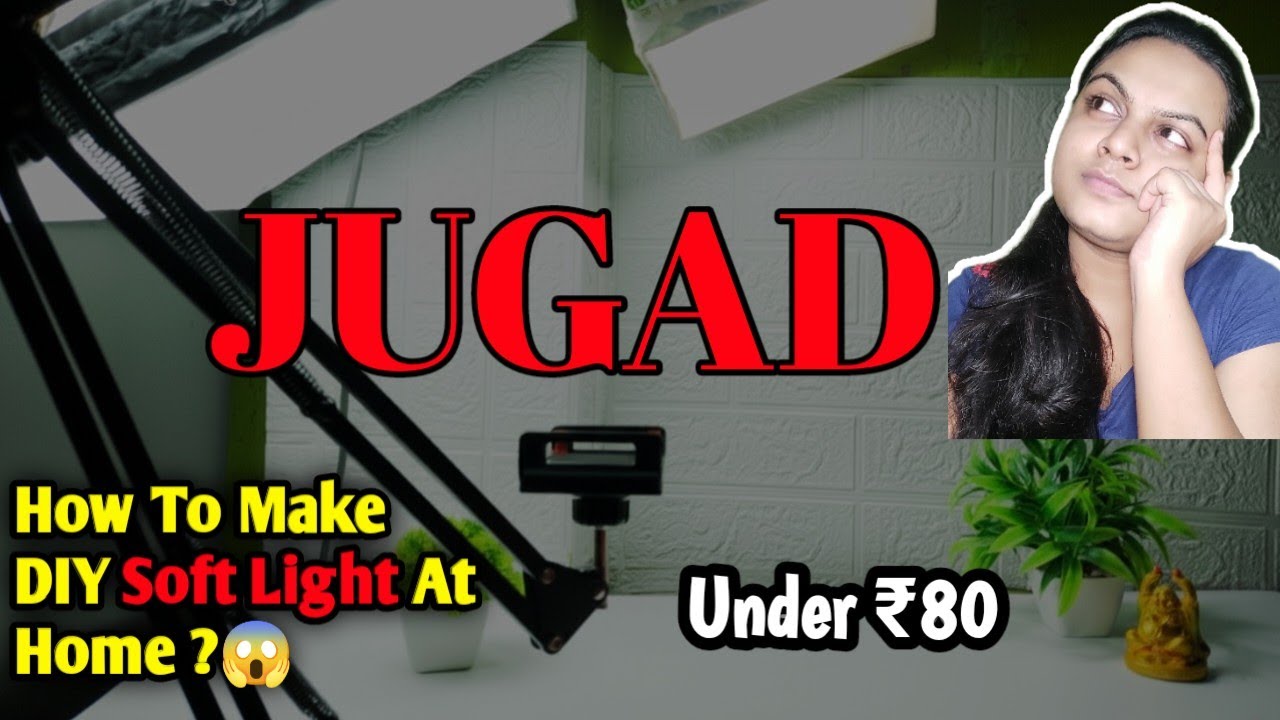 How To Make Soft Light At Home | DIY Soft Light Box | Under 80 Rupees ...