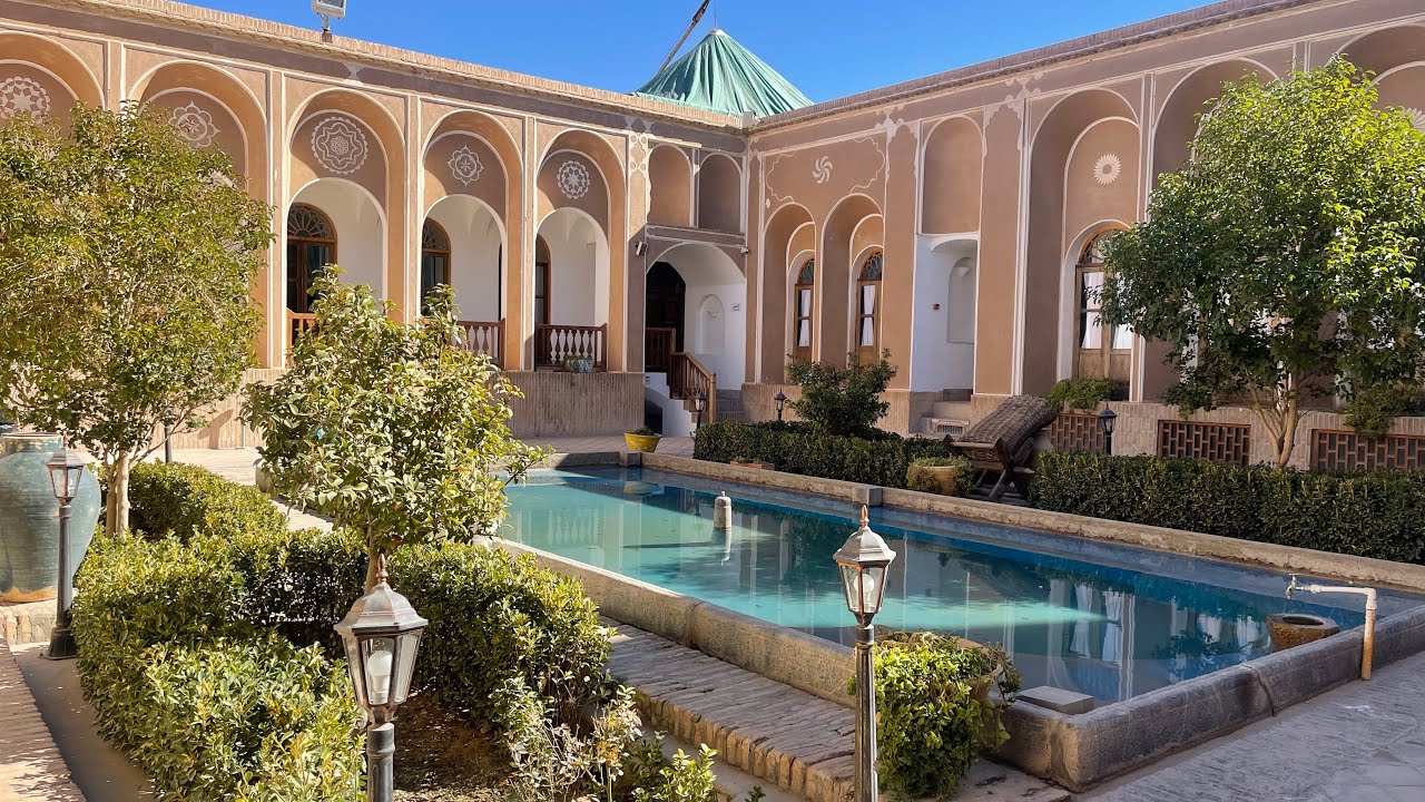 Lovely Golshan House of Yazd, Iran - YouTube