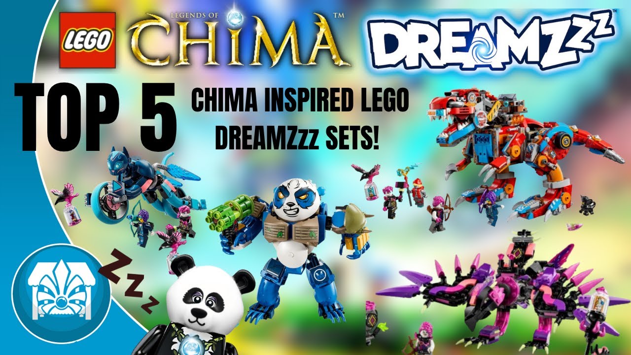 TOP 5 LEGO CHIMA INSPIRED LEGO DREAMZZZ SETS! | Pandor The Eternian ...